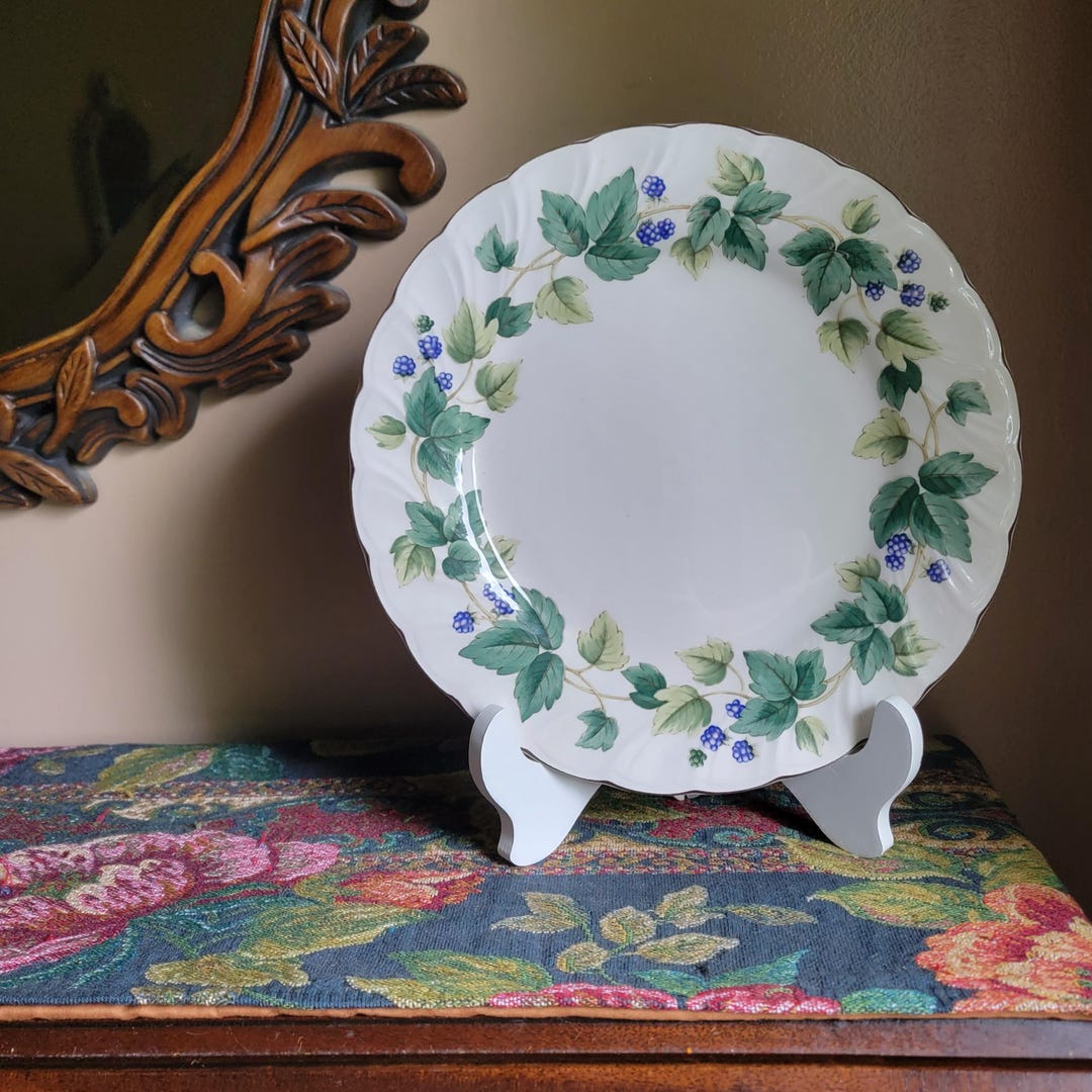 90s Nikko Blossom Time Wildberry Dinner Plates Vintage Japanese ...