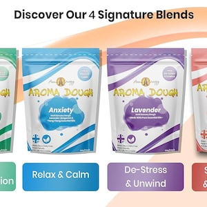Aroma Dough - Multi Sensory Therapy Dough Putty Fidget Stress Mood ...