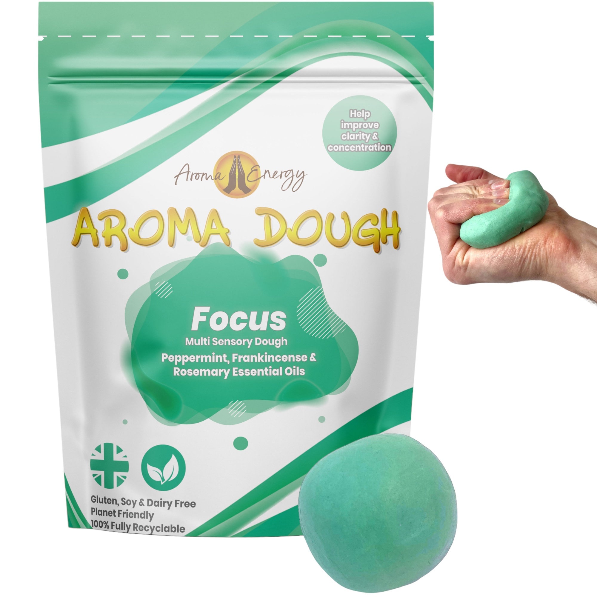 Aroma Dough - Multi Sensory Therapy Dough Putty Fidget Stress Mood ...