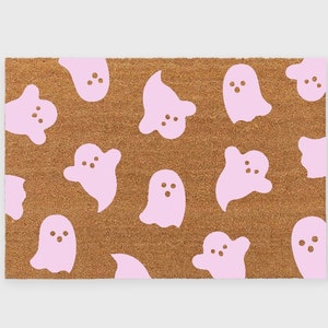 Ghosts Halloween Doormat,pastel Halloween Doormat,boo Ghost Doormat ...