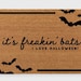 It's Freakin Bats Doormat,it’s Freaking Bats,bats Doormat,bats Door Mat ...