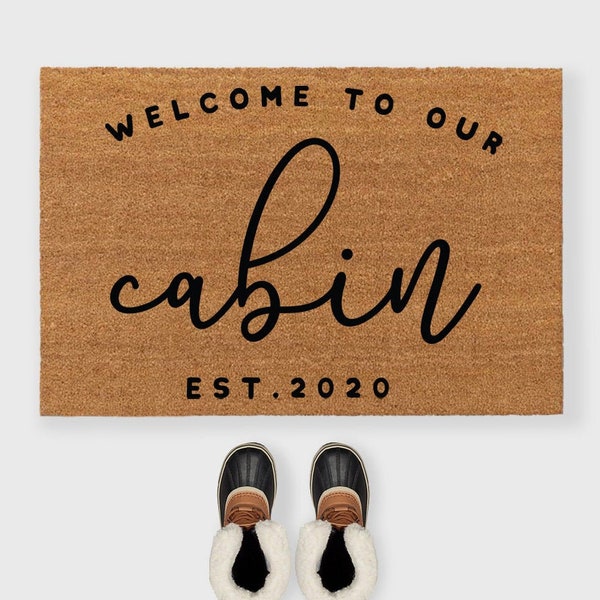 Welcome to the Cabin - Etsy