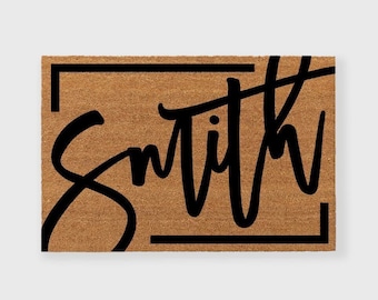 Extra Large Personalized Name Doormat,large Last Name Personalized ...