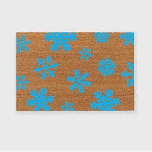 Snowflakes Doormat,snowflakes Door Mat,snowflake Pattern Doormat,snow ...
