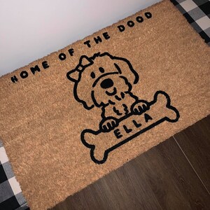 Custom Doodle Mat, Doodle Doormat, Goldendoodle Doormat, Labradoodle ...