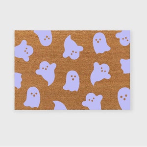 Ghosts Halloween Doormat,pastel Halloween Doormat,boo Ghost Doormat ...