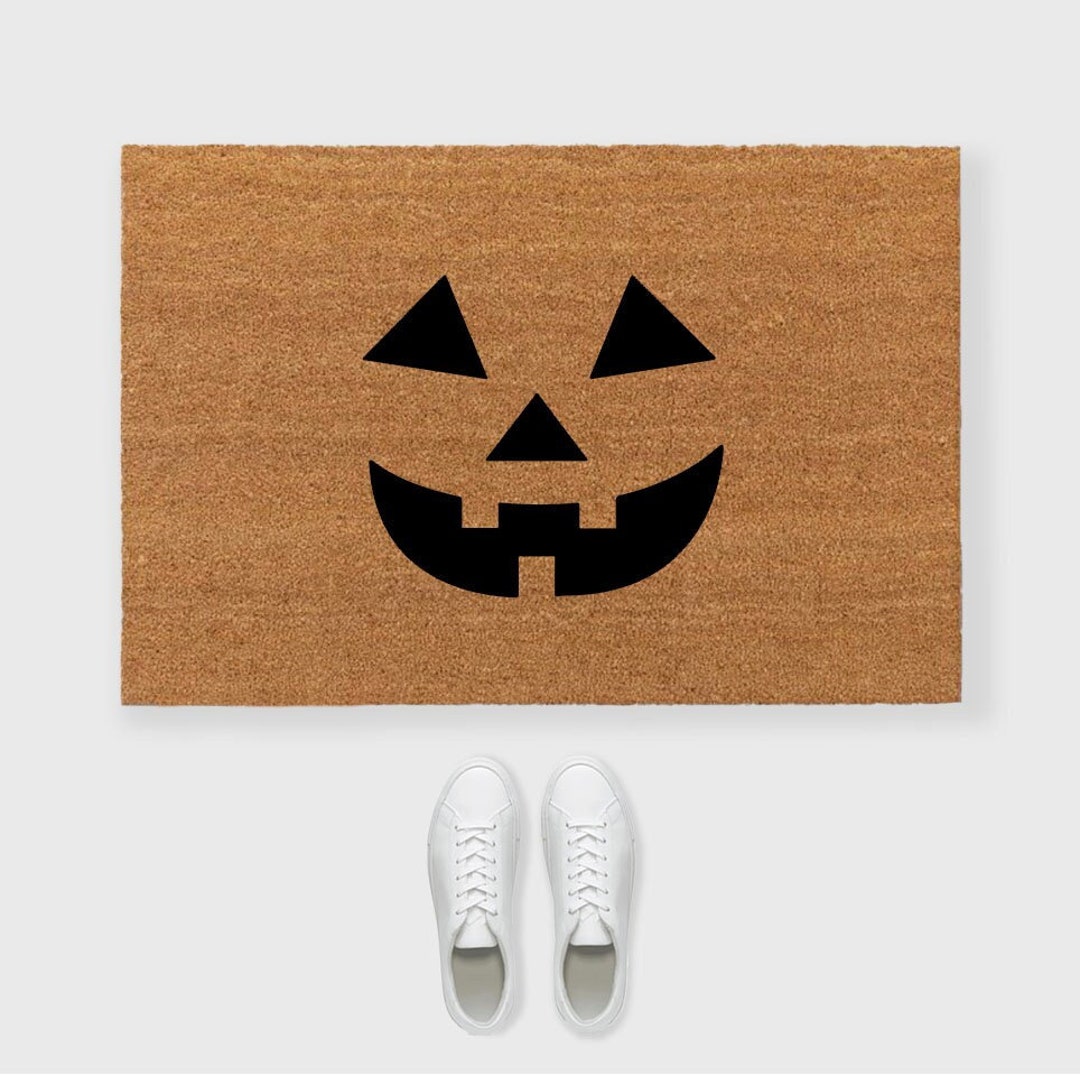 Jack O Lantern Doormat,halloween Doormat,pumpkin Doormat,fall Doormat ...