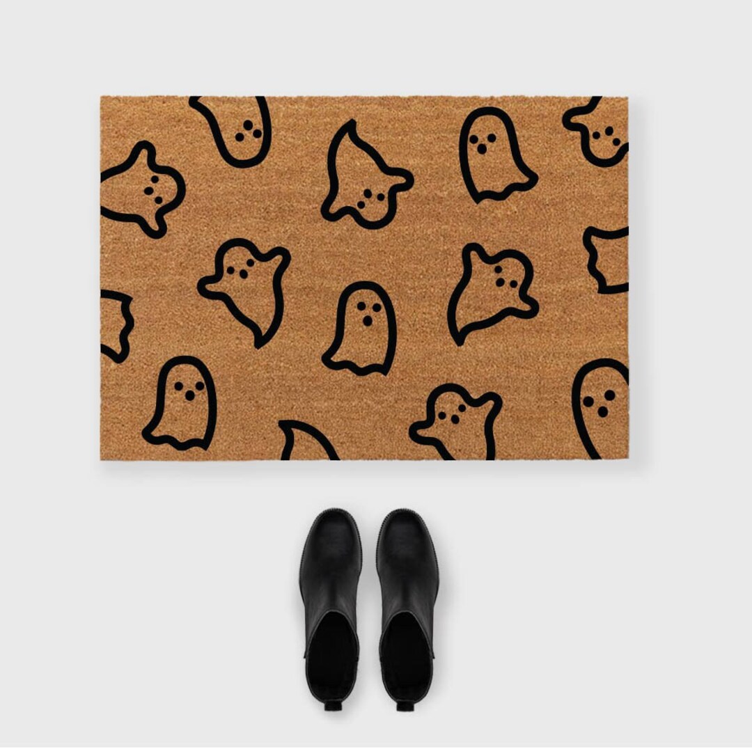 Ghost Doormat,ghosts Doormat,halloween Doormat,halloween Porch Decor ...