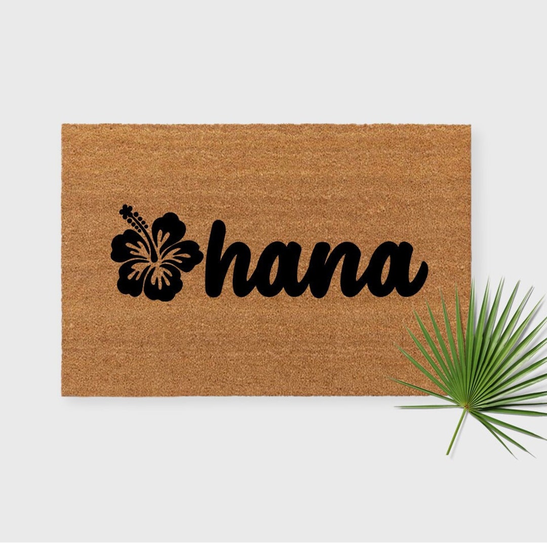 Ohana Doormat,ohana Means Family Door Mat,aloha Doormat,aloha Door Mat ...