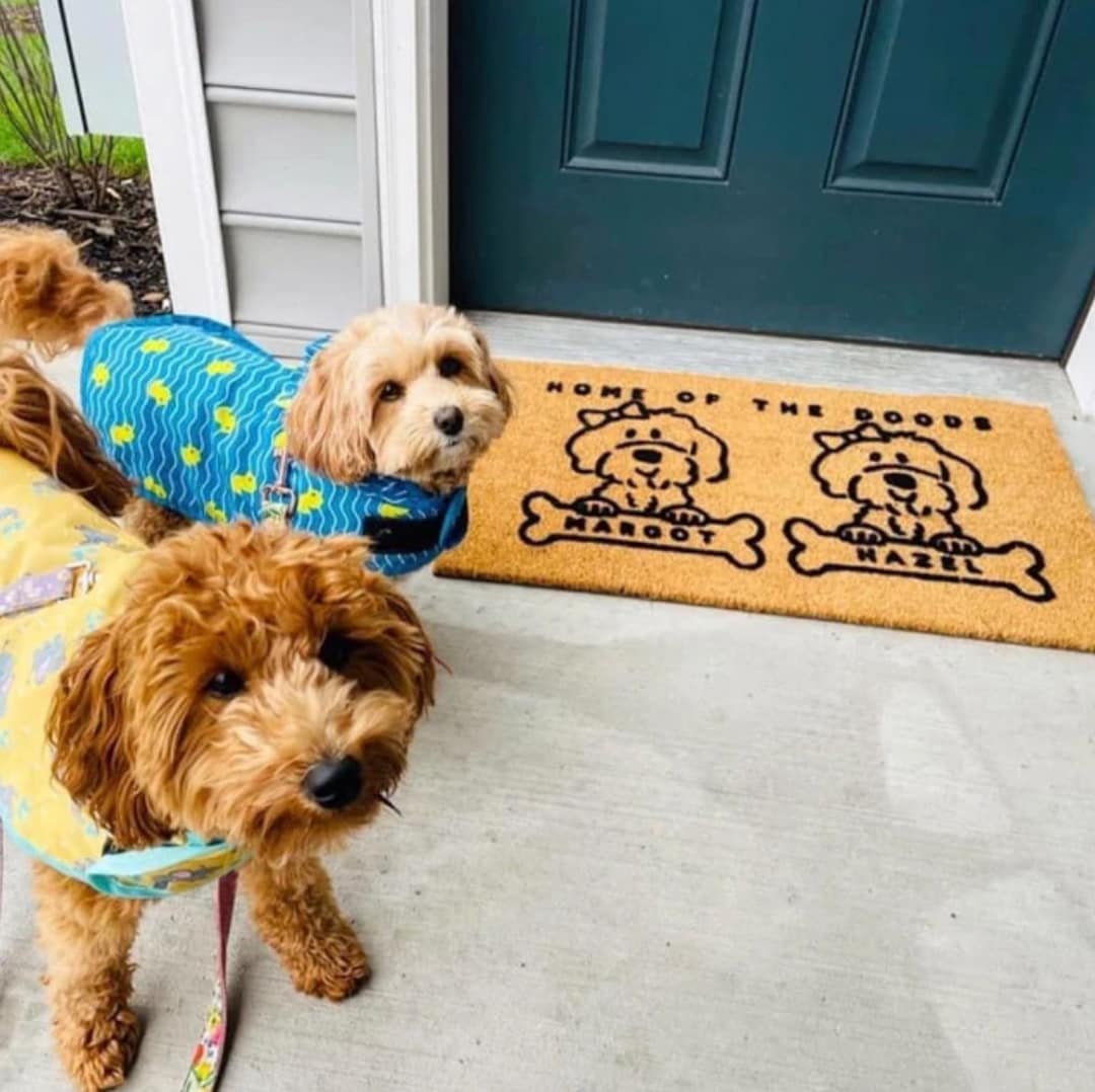 Custom Doodle Mat, Doodle Doormat, Goldendoodle Doormat, Labradoodle ...