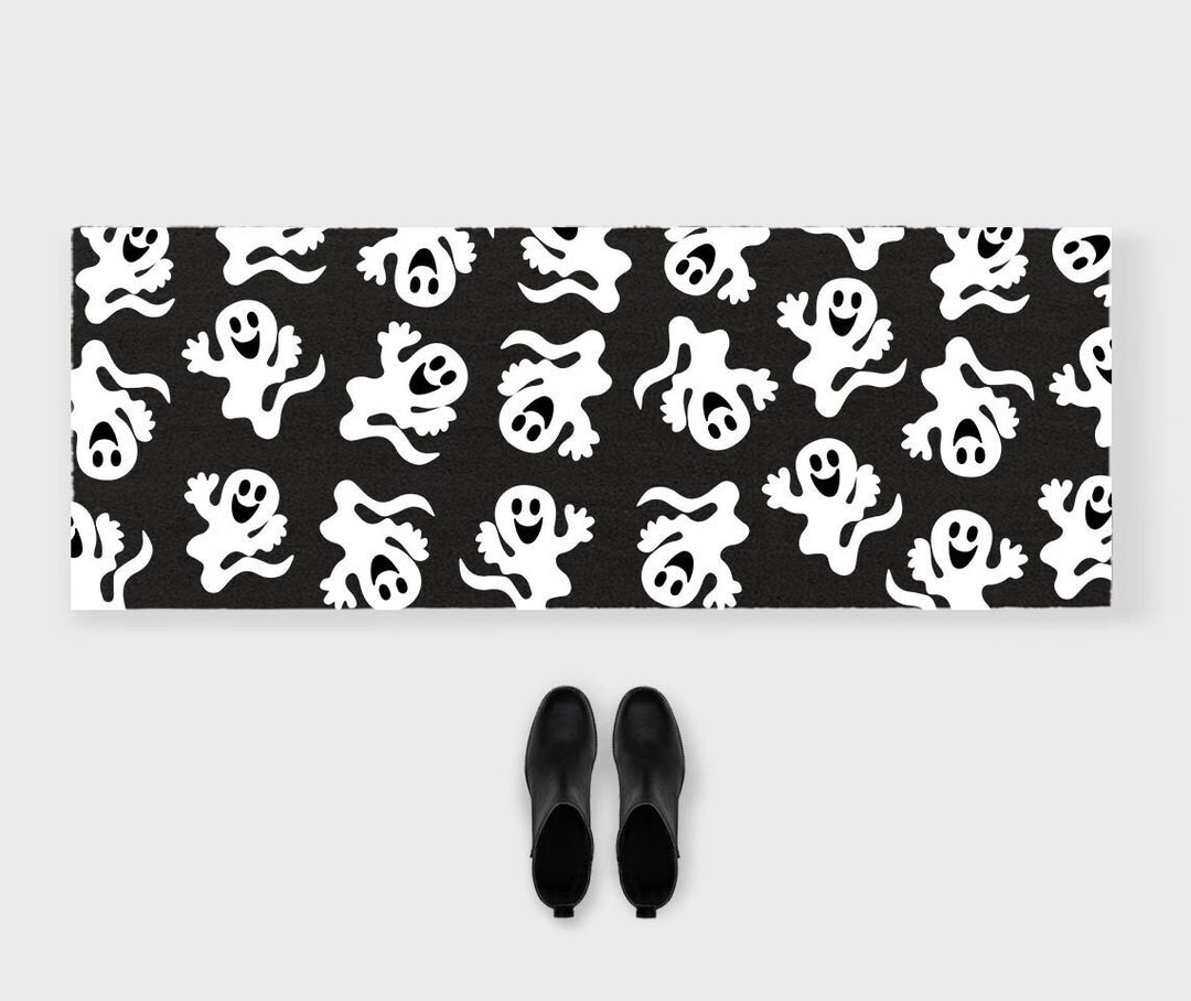 Ghost Rug,ghost Doormat,ghosts Doormat,halloween Ghost Area Rug, Tiktok ...
