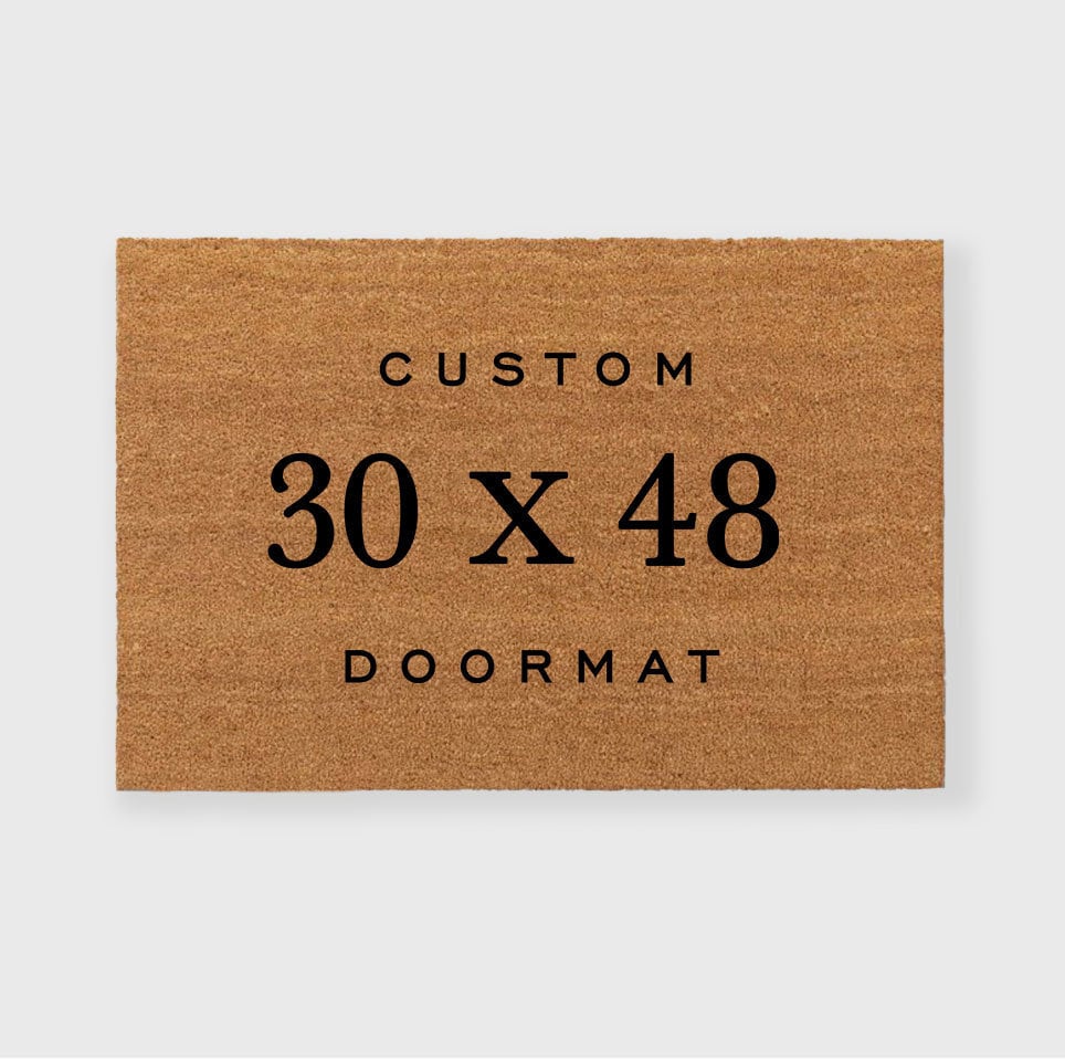 Custom 30 X 48 Inch Doormatpersonalized Framed Doormat 30 X - Etsy