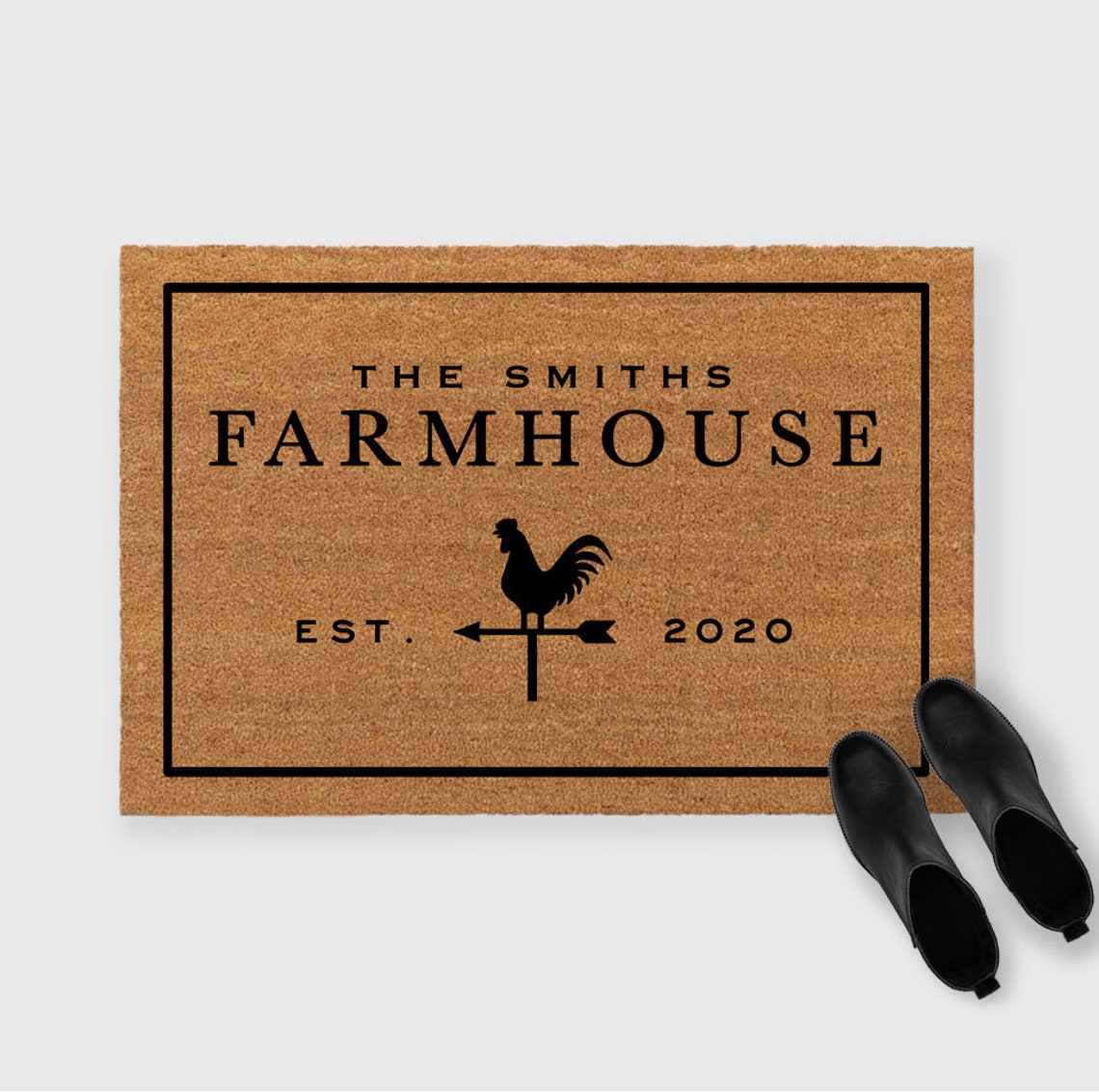 Ranch Doormat Custom Farm Doormat Farmhouse Doormat - Etsy