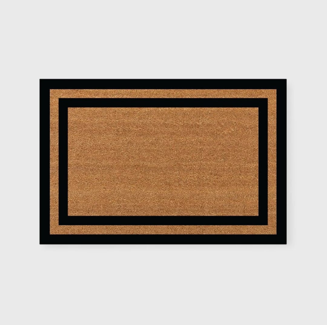 Double Border Doormat,frame Border Doormat,double Door Doormat,24 X 72 ...
