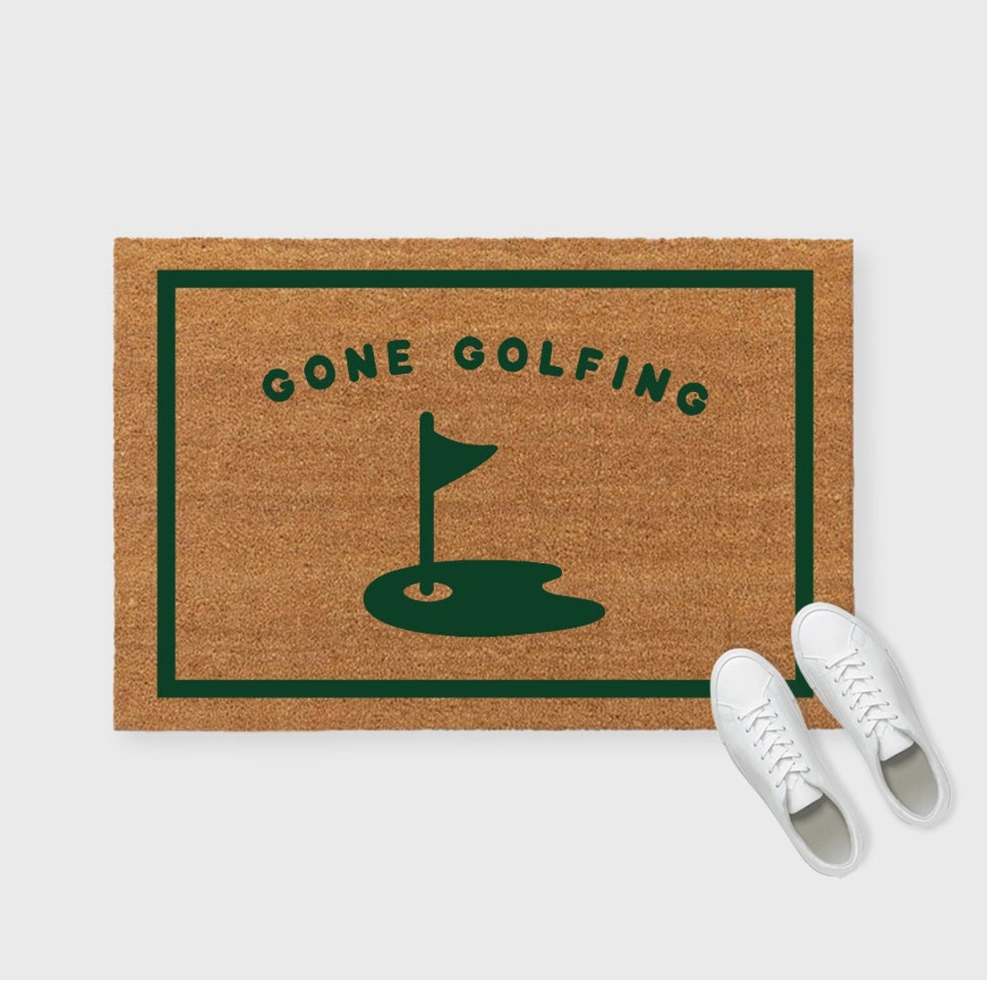 Gone Golfing Doormat,19th Hole Doormat,golf Doormat,golf Club Doormat ...
