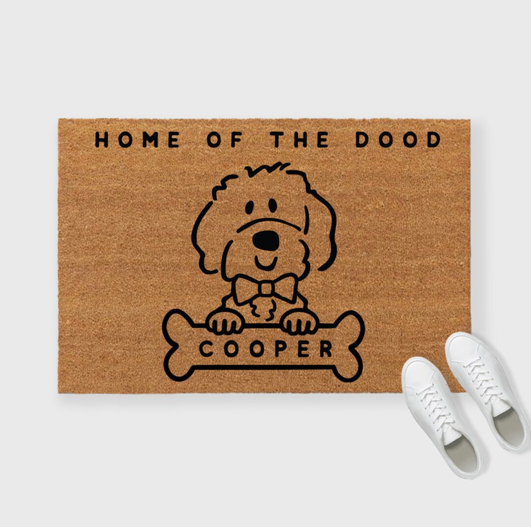 Custom Doodle Mat, Doodle Doormat, Goldendoodle Doormat, Labradoodle ...
