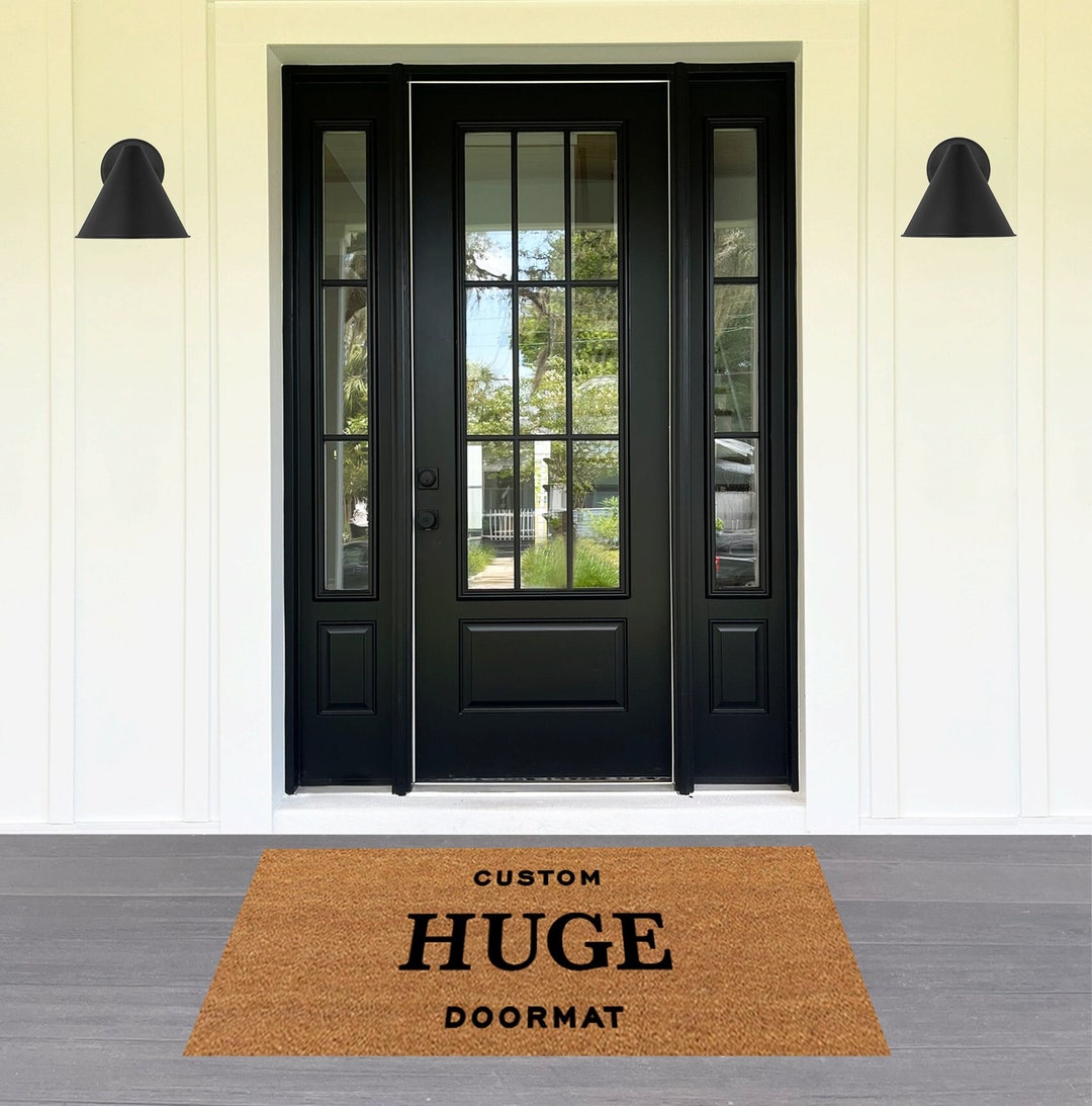 Custom Extra Large Doormat,custom Huge Doormat,double Door Doormat ...