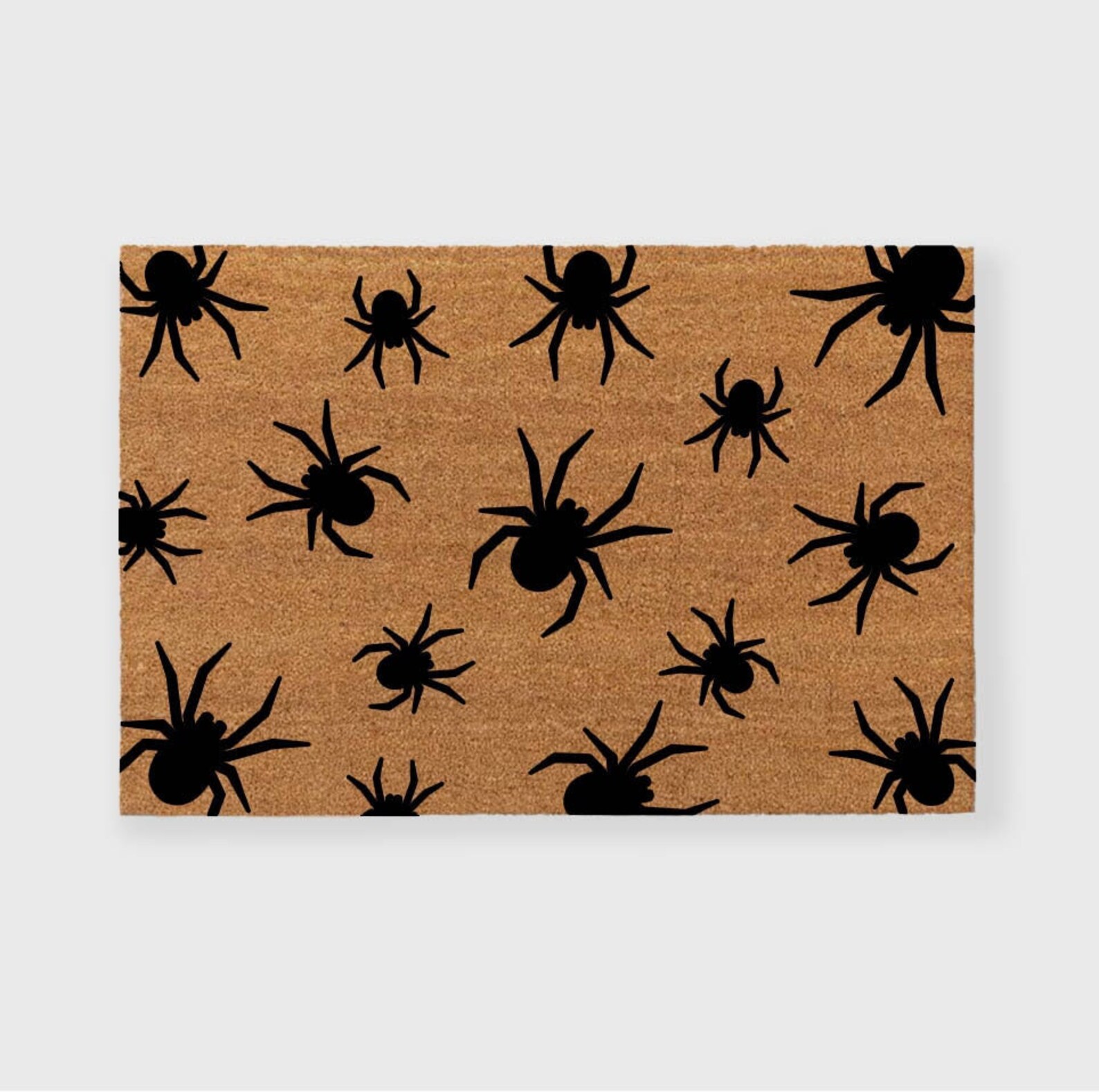 Spider Doormat,spiders Doormat,spider Decorations,spooky Doormat ...