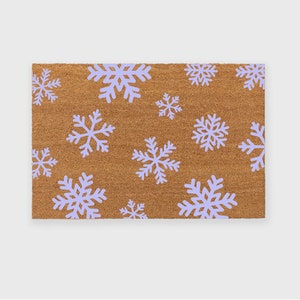 Snowflakes Doormat,snowflakes Door Mat,snowflake Pattern Doormat,snow ...