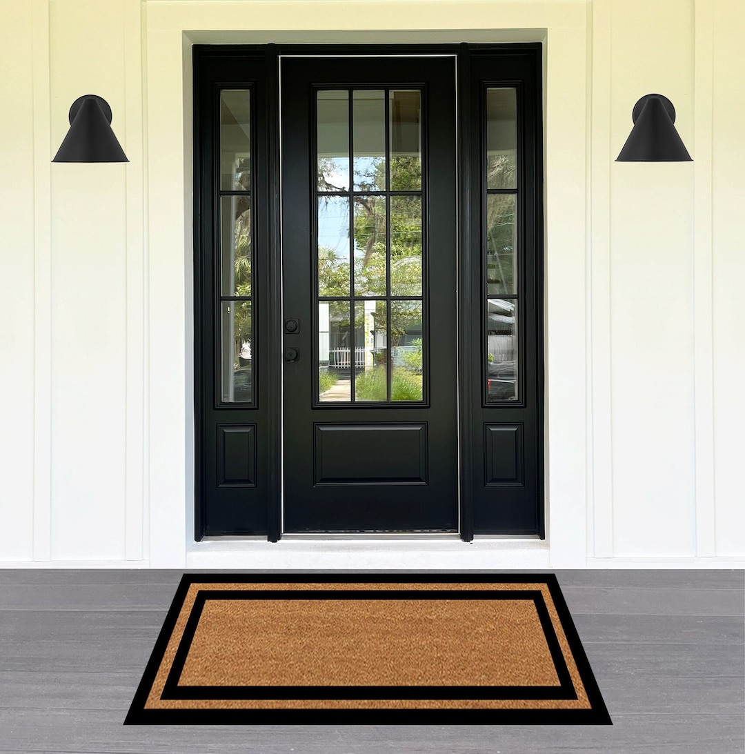 Double Border Doormat,frame Border Doormat,double Door Doormat,24 X 72 ...