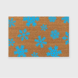 Snowflakes Doormat,snowflakes Door Mat,snowflake Pattern Doormat,snow ...