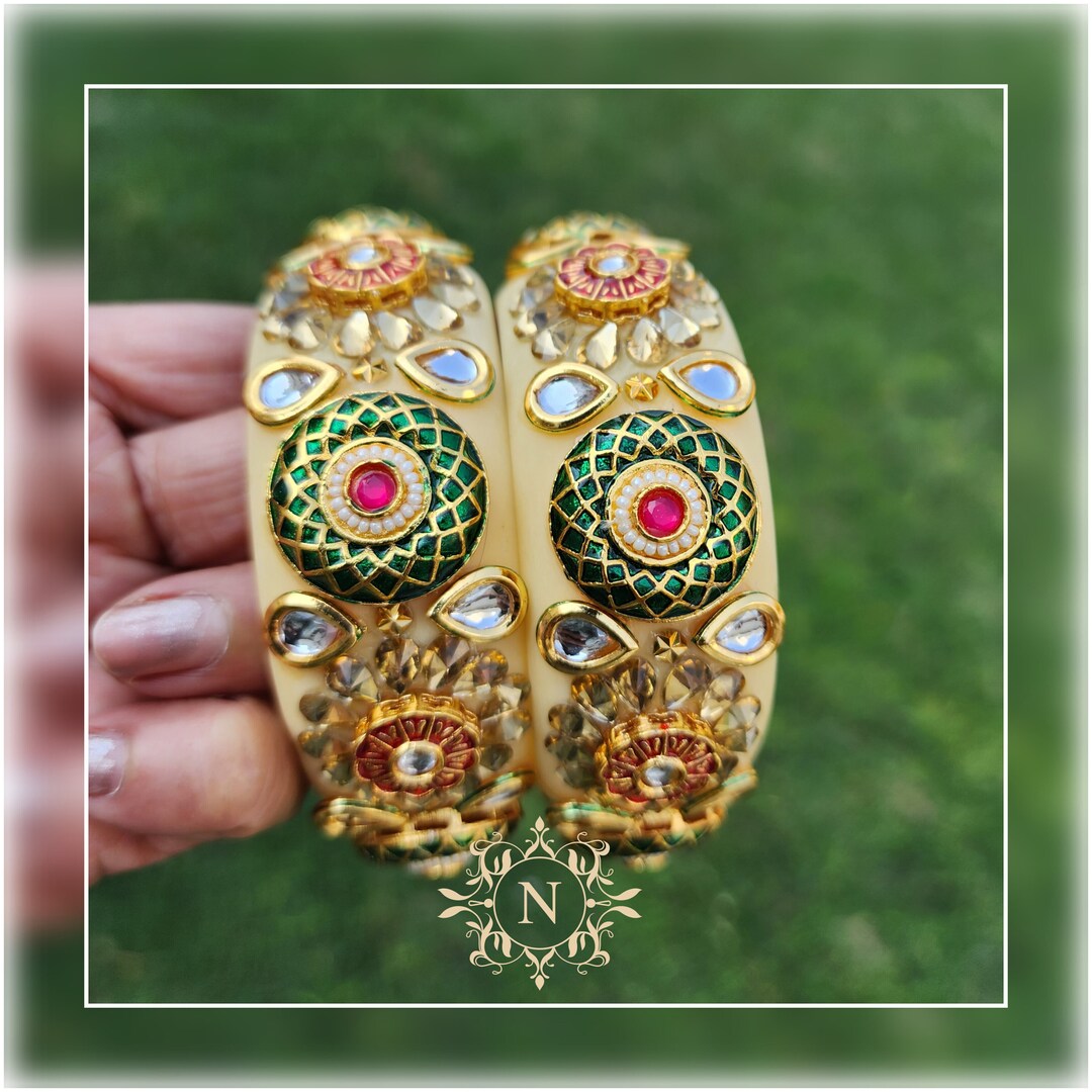 Rajwadi Kadas. Royal Kadas. Boor Kadas. Bridal Kadas. Wedding Bangles ...