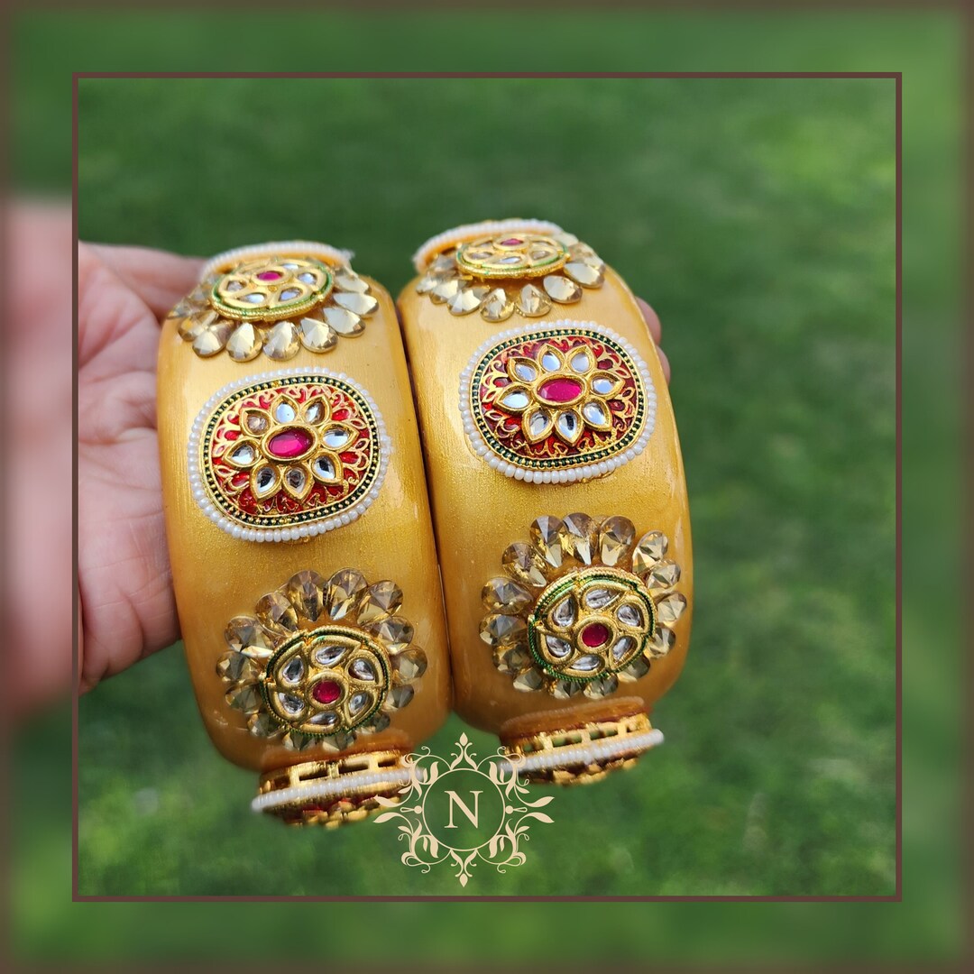 Rajwadi Kadas. Royal Kadas. Boor Kadas. Bridal Kadas. Wedding Bangles ...