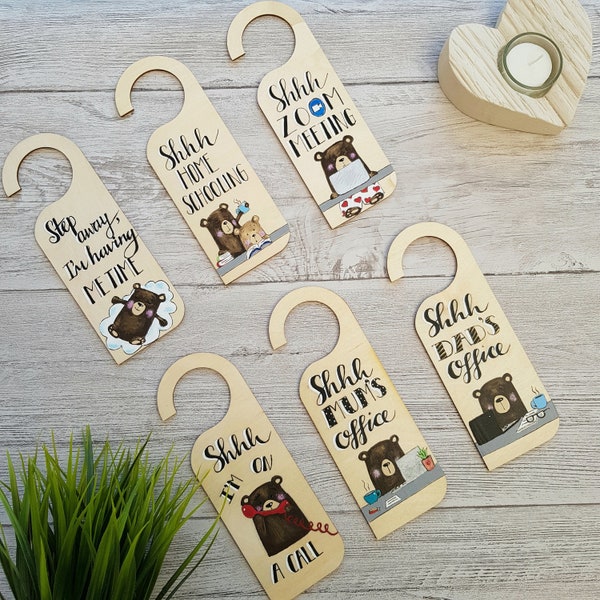 Office Door Hanger - Etsy UK