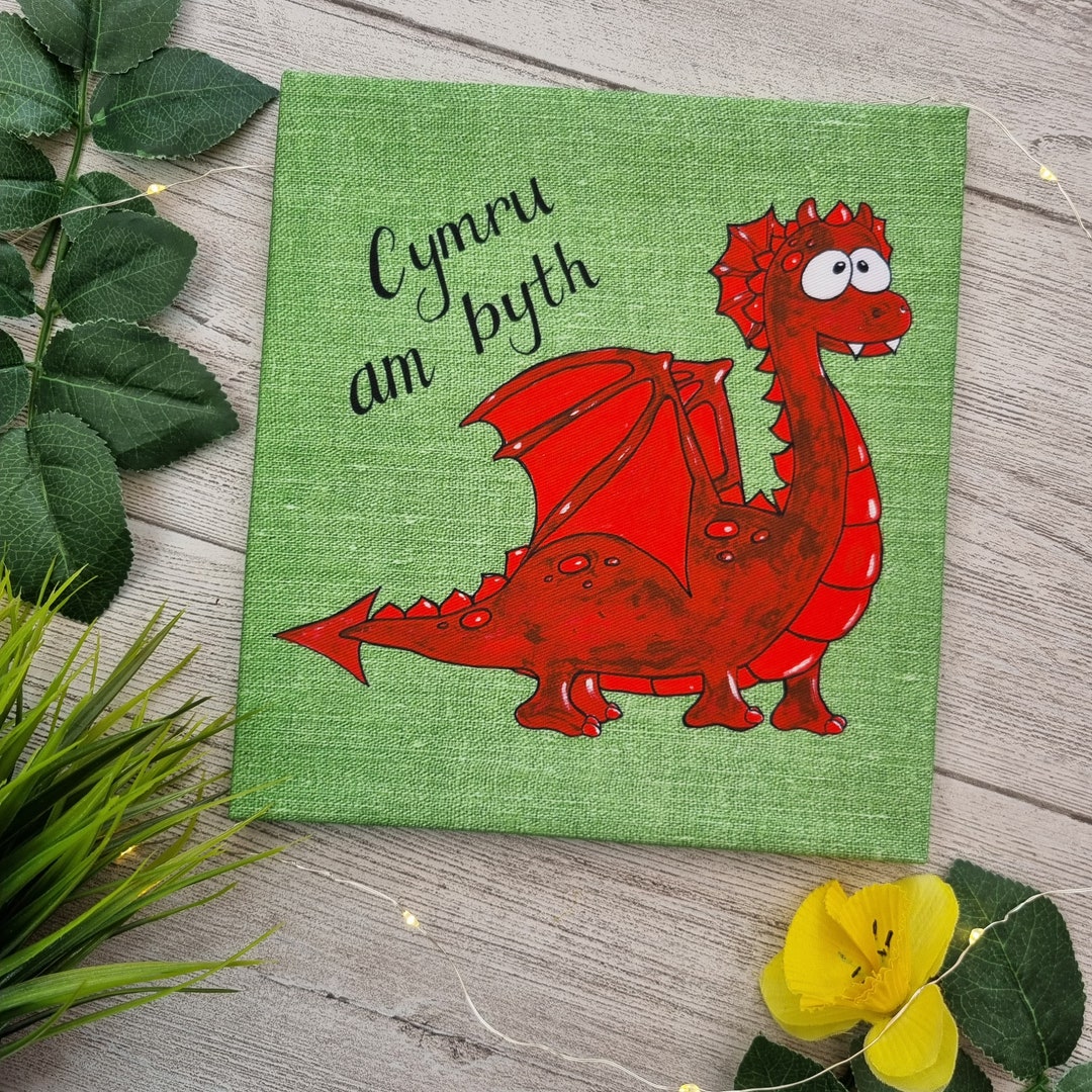 Welsh Dragon Wooden Sign Red Dragon Sign Cymru Am Byth Welsh Dragon ...