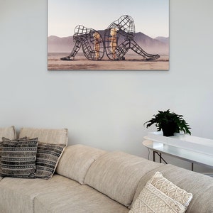 Inner Child Sculpture, Burning Man Sculpture, Inner Child Glowing ...