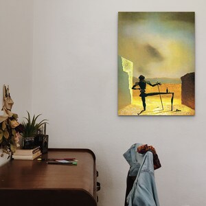 Salvador Dali Canvas, Dali the Ghost of Vermeer Canvas Wall Art Print ...