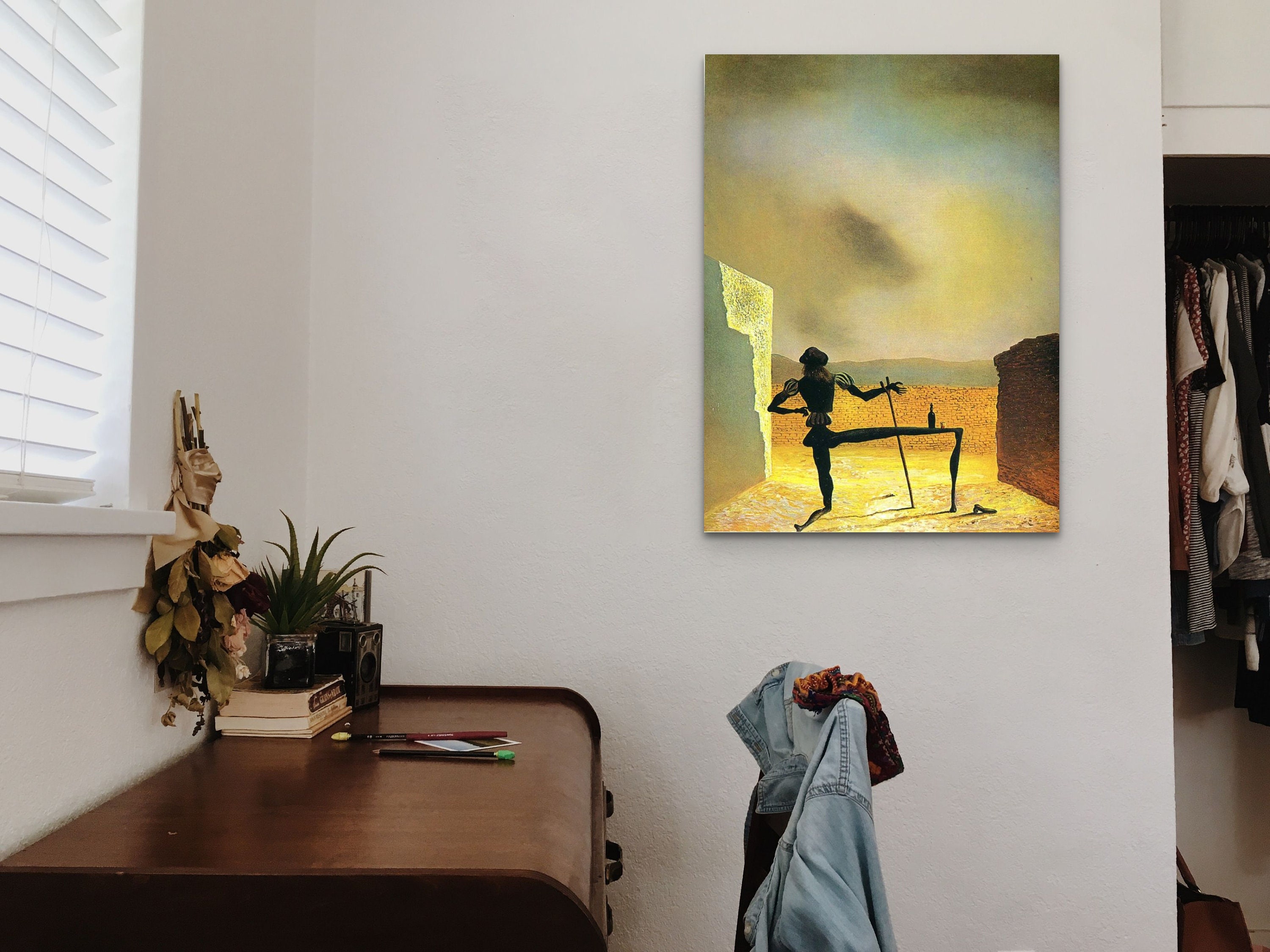 Salvador Dali Canvas, Dali the Ghost of Vermeer Canvas Wall Art Print ...