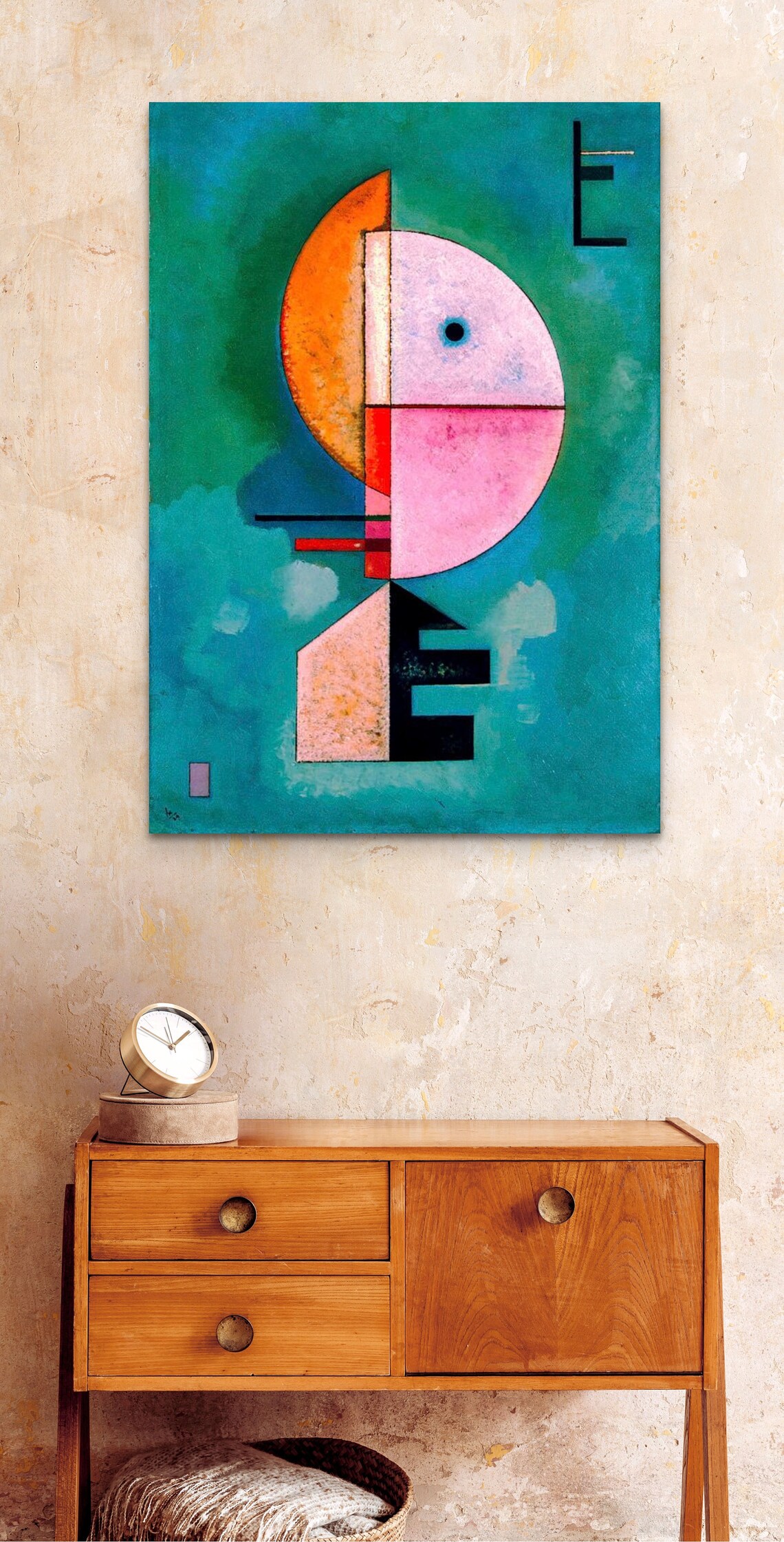 Kandinsky Upward Wall Art, Wassily Kandinsky Reproduction Print - Etsy