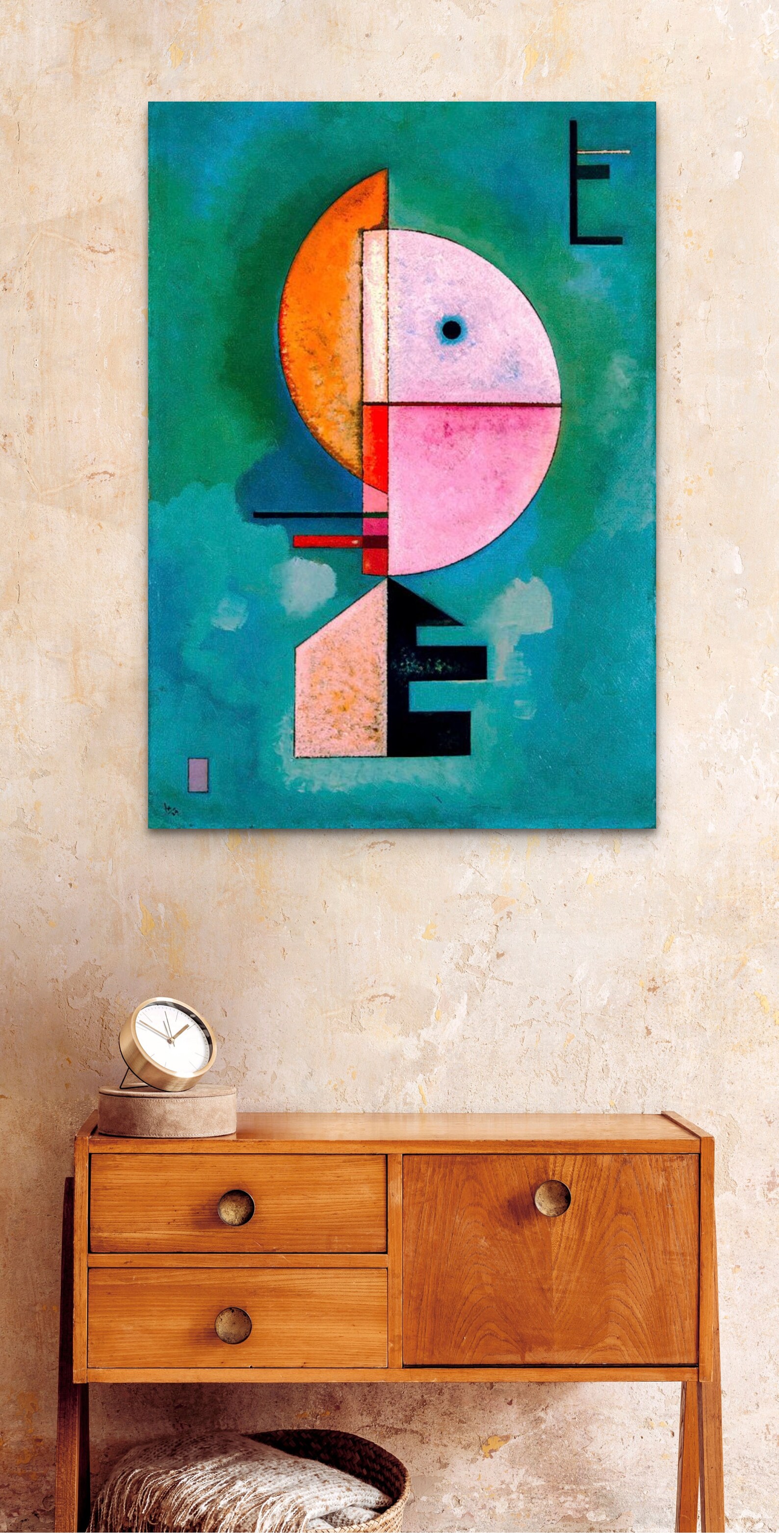 Kandinsky Upward Wall Art, Wassily Kandinsky Reproduction Print - Etsy