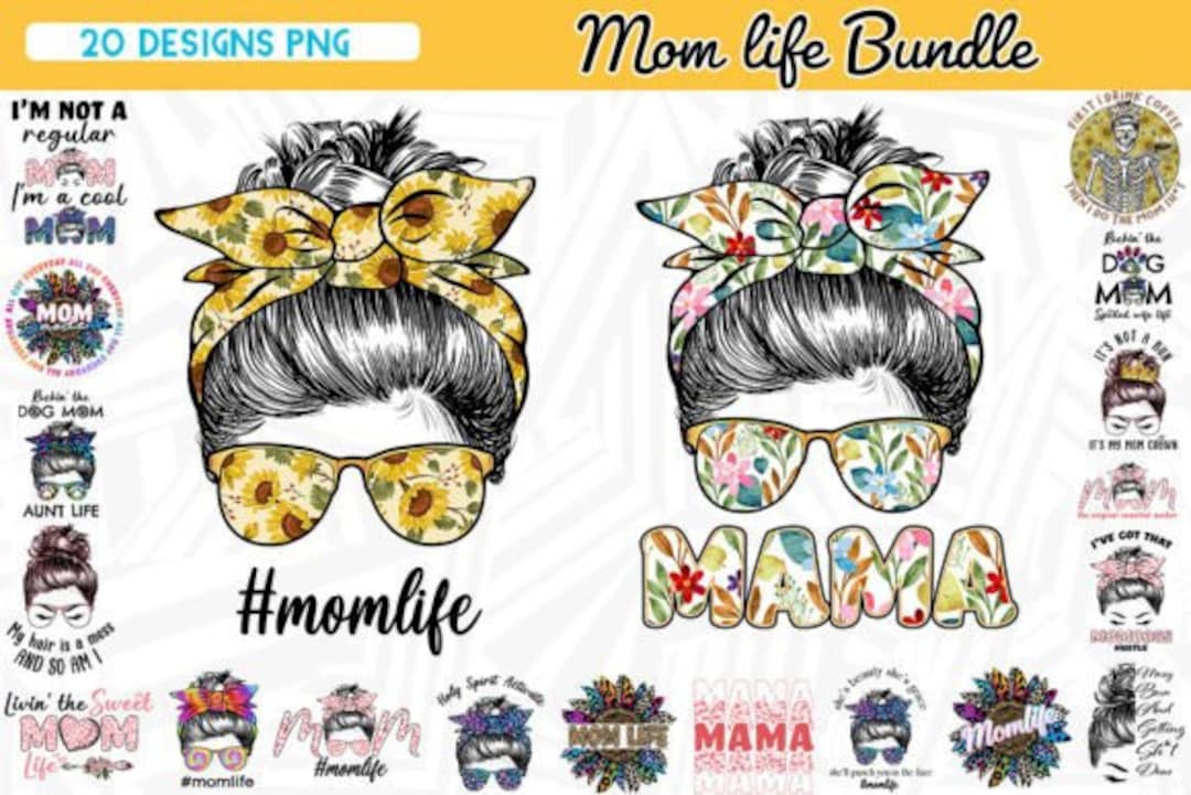 Mom Life Bundle SVG Download- SPECIAL TODAY!! - Etsy