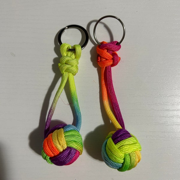 Monkey Ball Keychain - Etsy