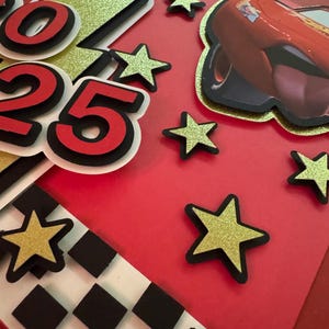 3D Cars Inspired 2025 Graduation Cap Topper - Cars Grad Topper - Cars ...