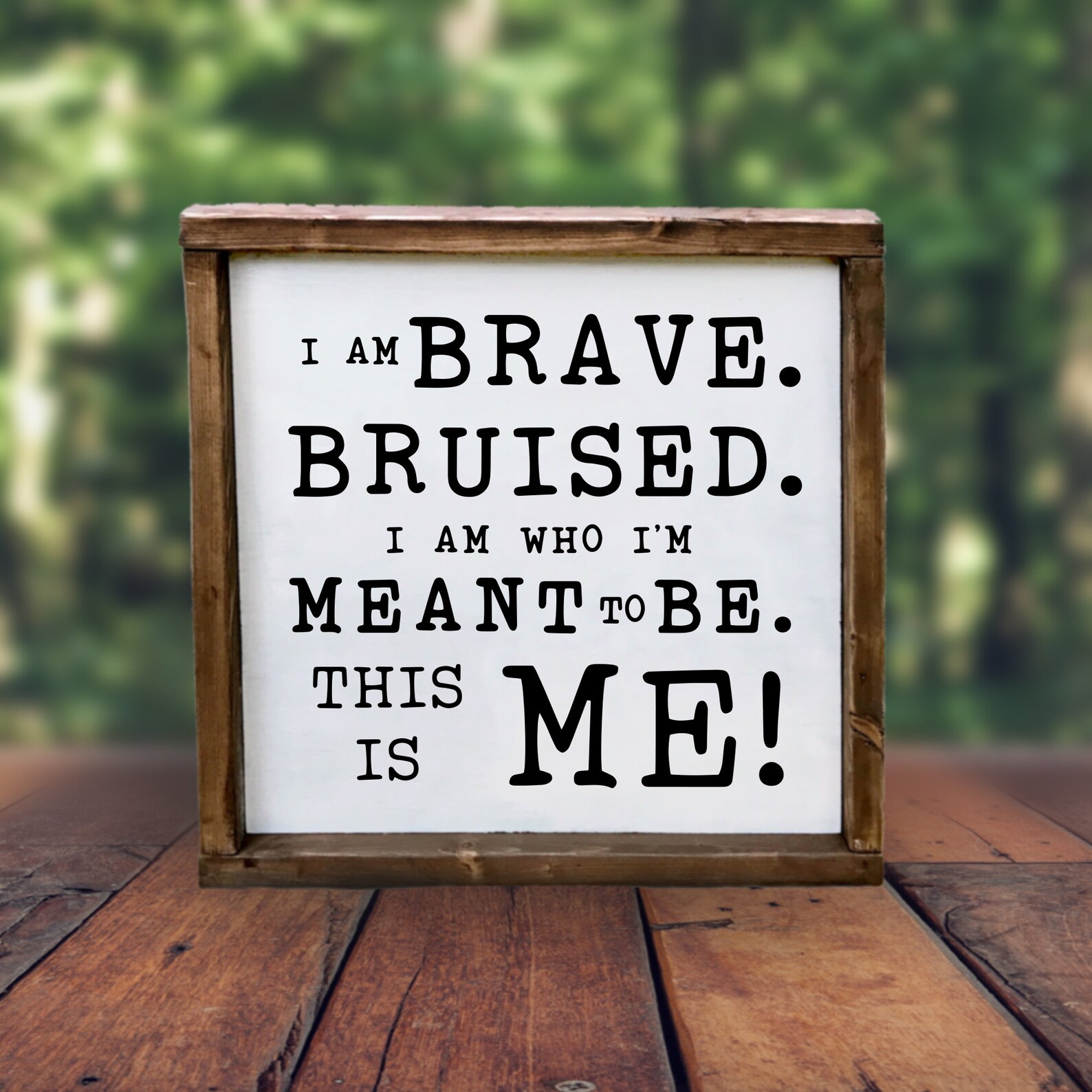 I Am Brave SVG Word Art Svg I Am Brave Cricut File SVG - Etsy