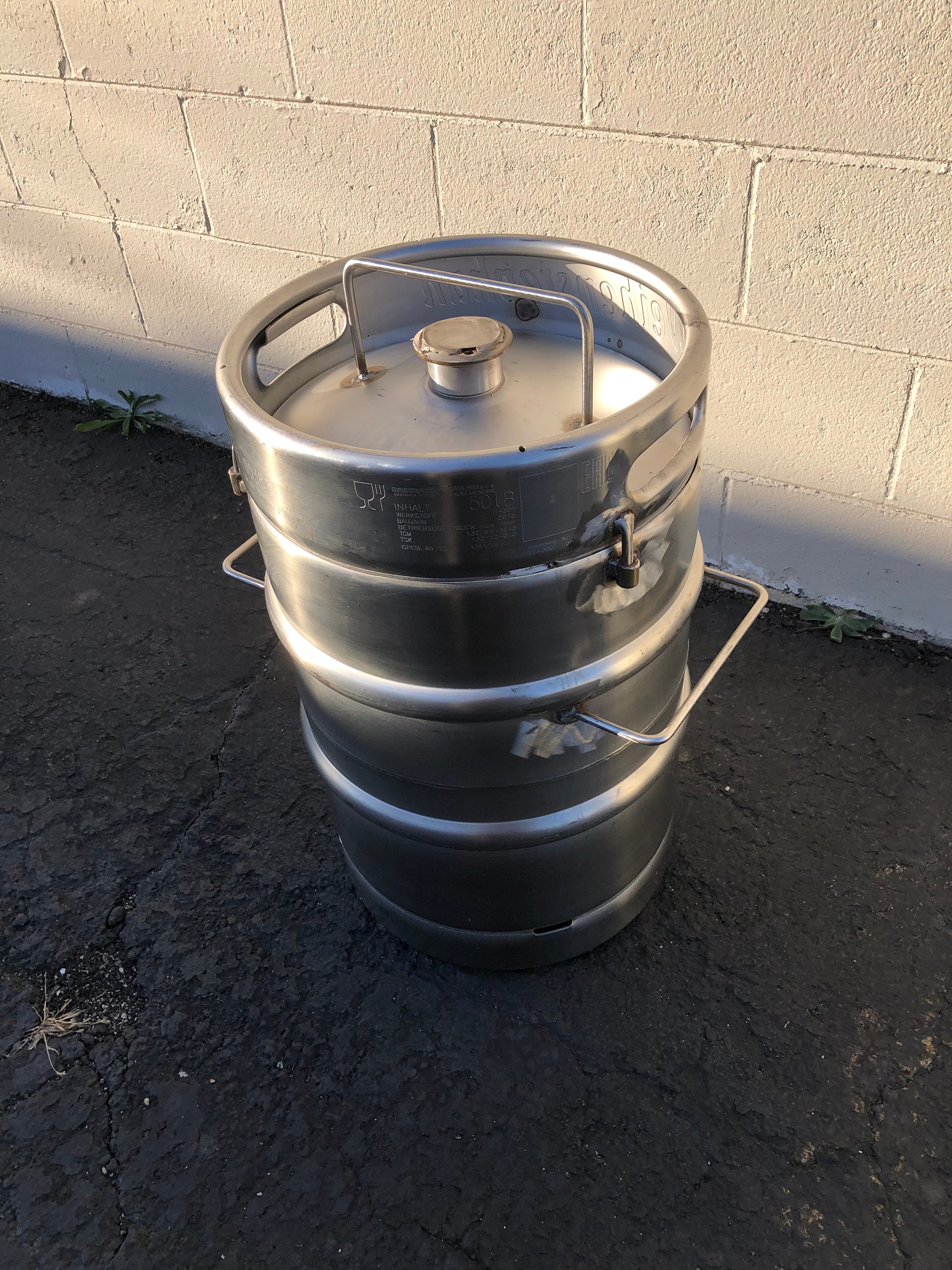Beer Keg Seafood/crab Boil Pot + Removable Shelf Bundle - Etsy