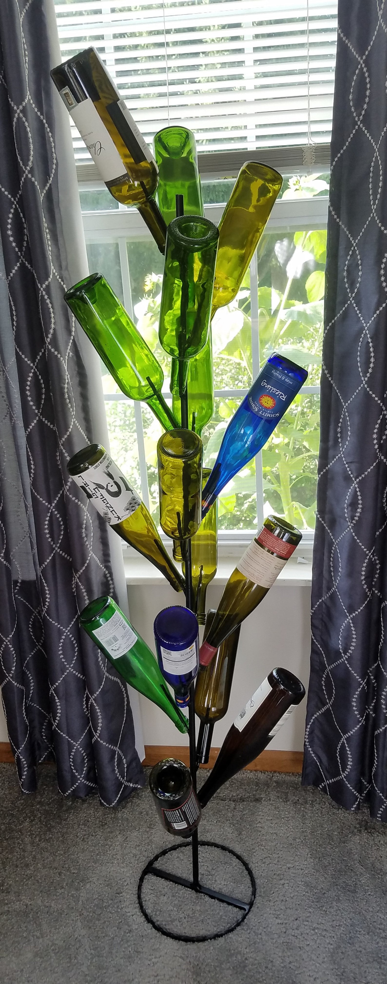 Indoor/outdoor Bottle Tree - Etsy