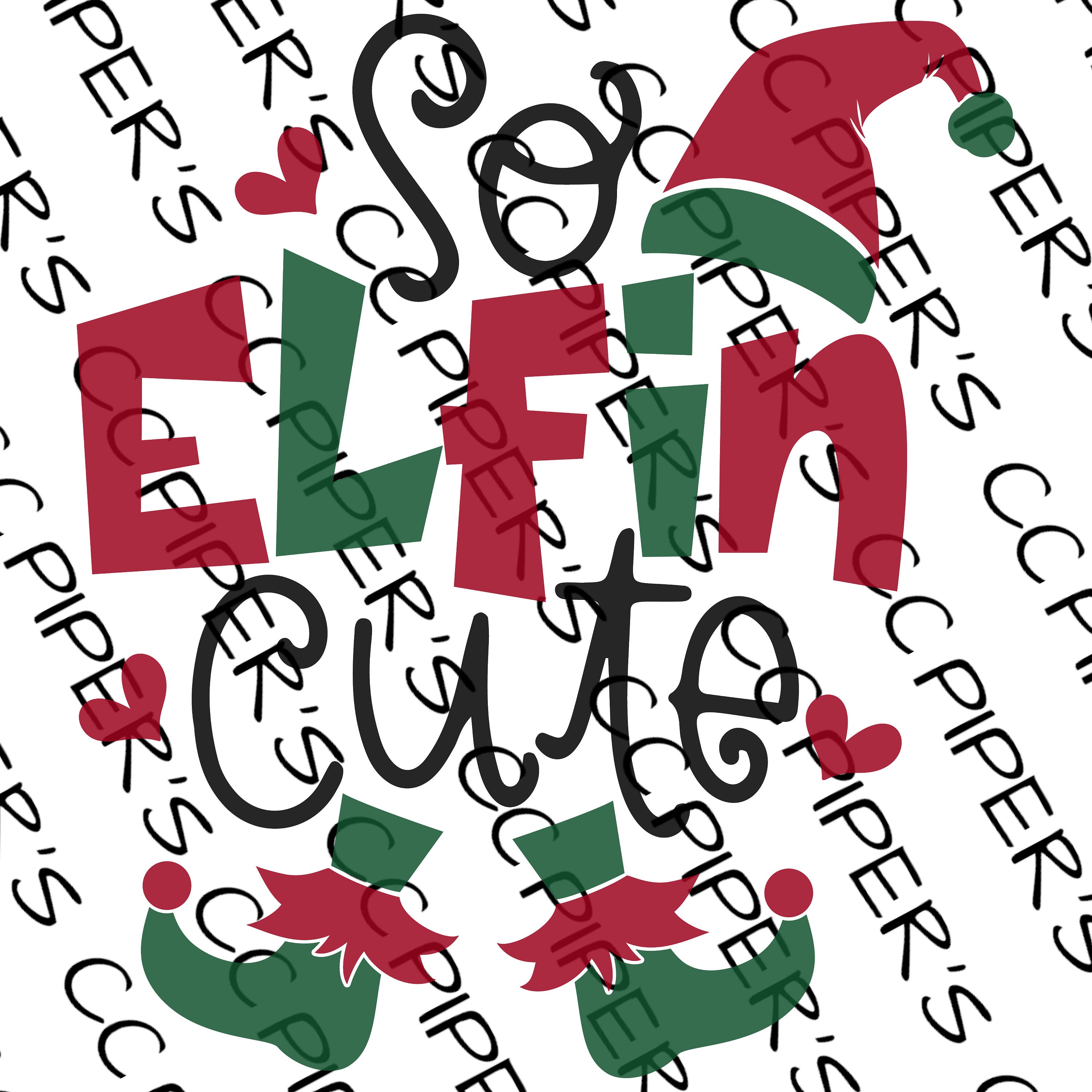 Printable -so Elfin Cute - Etsy