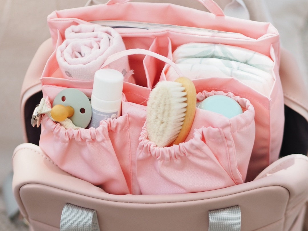 Lilibell Pico S Pink Diaper Bag, Diaper Backpack, Bag in Bag, Organizer ...