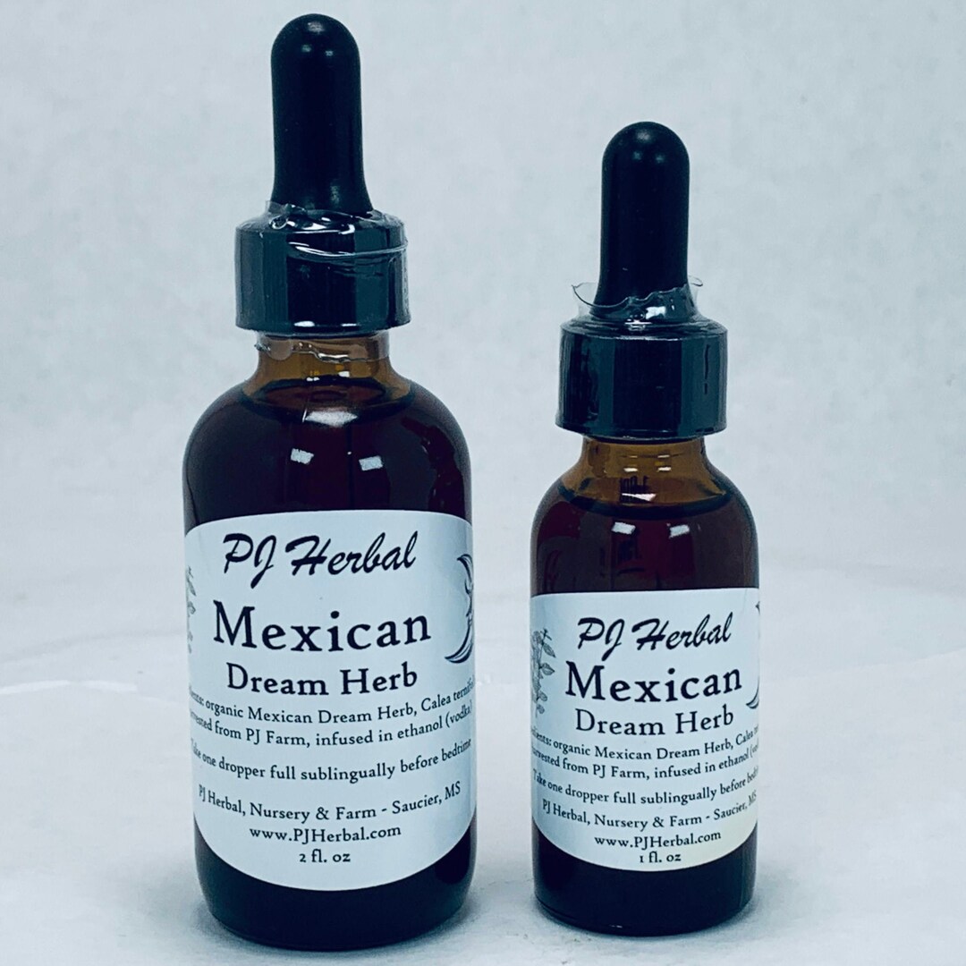 Mexican Dream Herb Tincture Calea Ternifolia Calea Zacatechichi Made ...