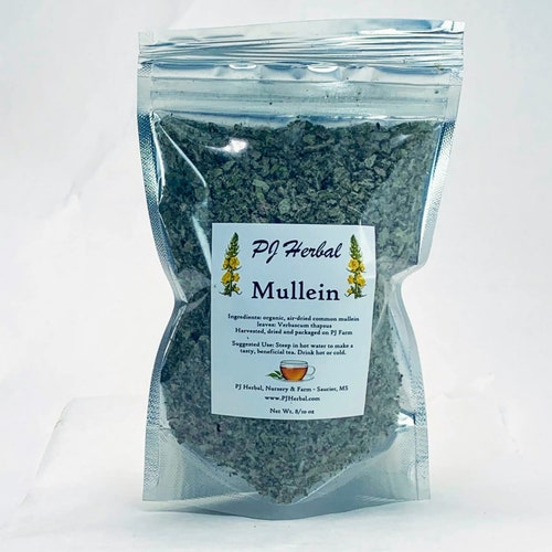 Mullein Herbal Tea Dried Herb Grown Sustainably On Our Etsy