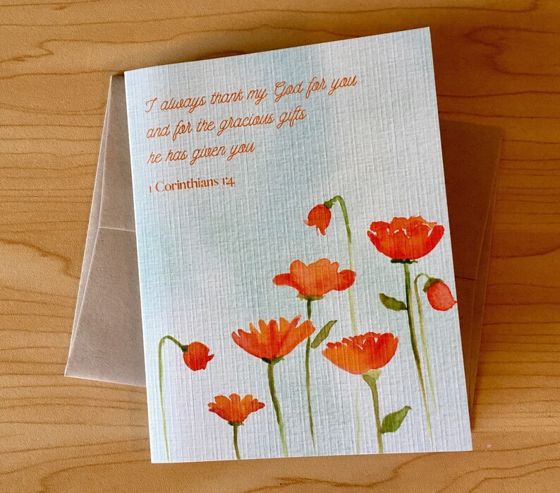 Bible Verse Birthday Congratulations or Graduation Card 1 - Etsy