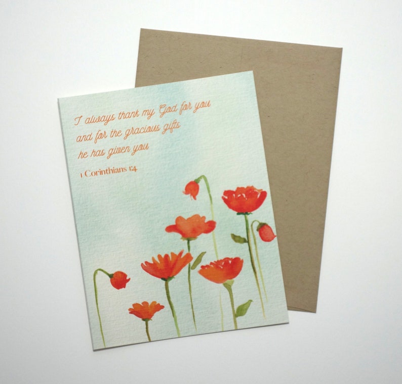 Bible Verse Birthday Congratulations or Graduation Card 1 | Etsy