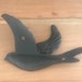 Bird Hookset of 3 Rustic Hook Flying Bird Wall Hook - Etsy