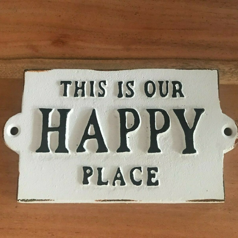Happy Place Signs - Etsy