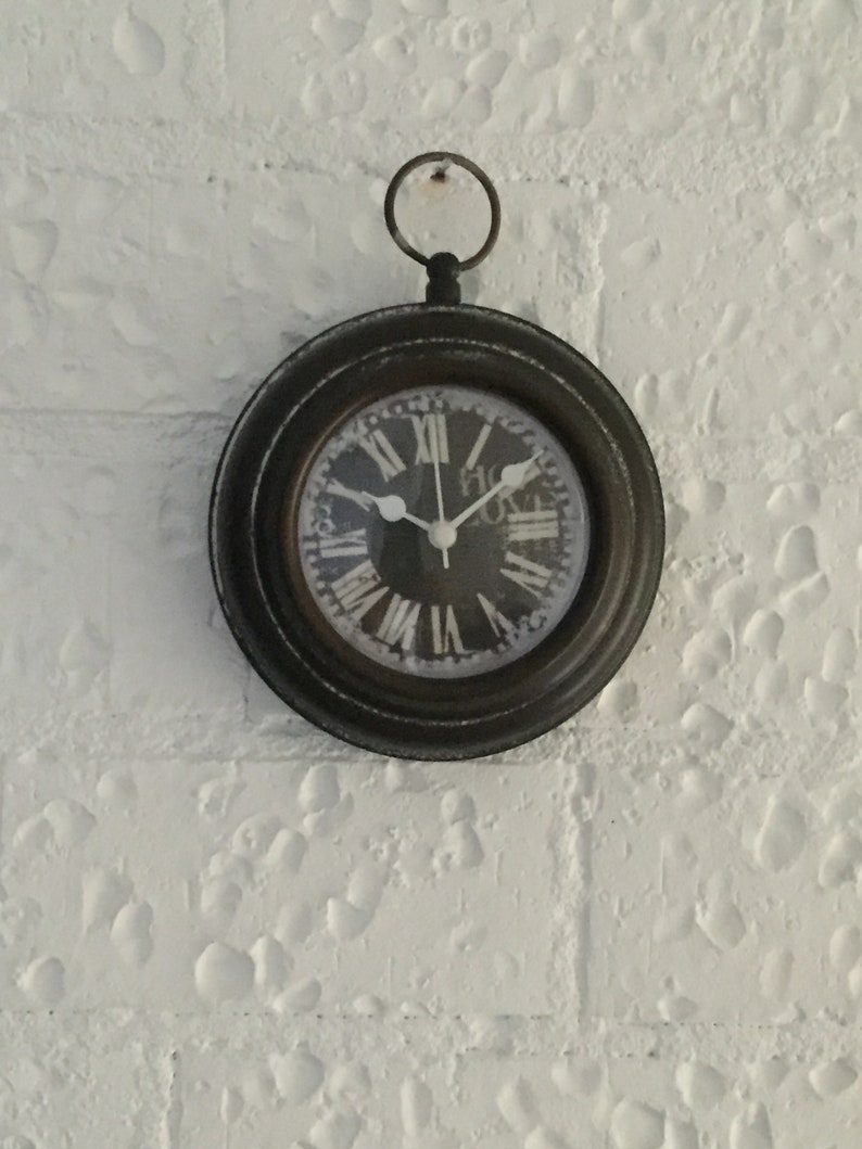 Retro Fridge Magnet Clock Rustic Magnetic Vintage Cast Iron | Etsy