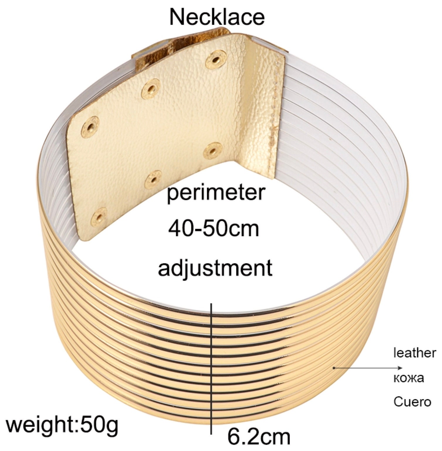 Golden Warrior Choker Cuff Set - Etsy